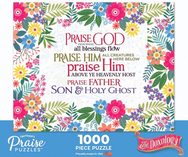 The Doxology - 1000 Piece Praise Puzzle! | FairHope Direct