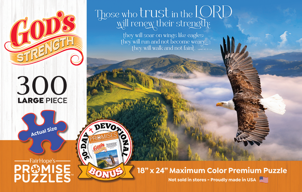God's Strength Promise Puzzle | FairHope Direct